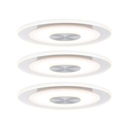 Paulmann Whirl LED-Einbauleuchte 4,9W 3er-Set rund