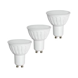 ARCCHIO GU10-Lampe 100° 7W 2.700K dimmbar 3er-Set