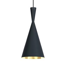 Tom Dixon Beat Tall LED-Pendelleuchte, schwarz