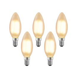 ARCCHIO LED-Lampe E14 4W 2.700K Kerze dimmbar matt 5er-Set