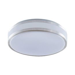 LINDBY Nelia LED-Alu-Deckenlampe, rund, 41 cm