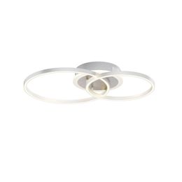 LINDBY Smart Edica LED-Deckenleuchte, App, CCT