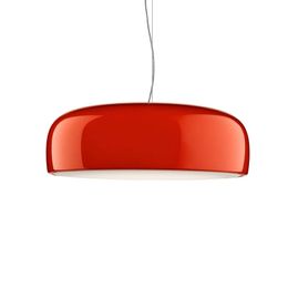 Flos Smithfield S Pro DALI LED-Hängeleuchte, rot