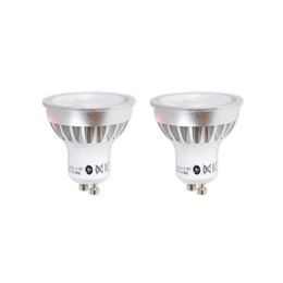 LINDBY GU10 5W 830 LED-Reflektor 55° 2er-Set