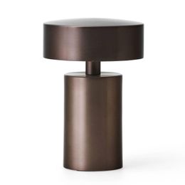 Audo Copenhagen Audo Column Akku-Tischlampe, IP44, bronze