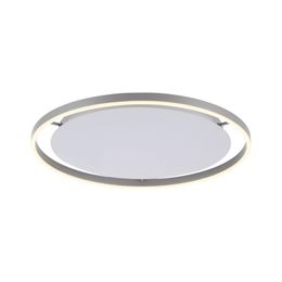 Leuchten Direkt LED-Deckenleuchte Ritus, Ø 58,5cm, aluminium