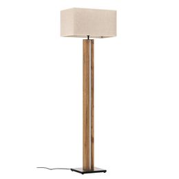 Euluna Stehlampe Elegance, dimmbar, eiche furnier, beige