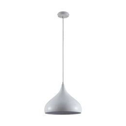 LINDBY Aluminium-Pendellampe Ritana, weiß