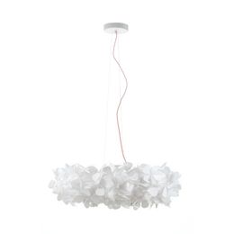 Slamp Clizia Mama Non Mama Pendel Ø78cm weiß/rot