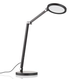 Fabas Luce LED-Schreibtischleuchte Regina mit Dimmer, schwarz