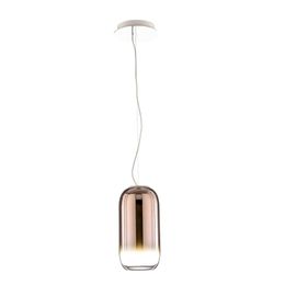 Artemide Gople Mini Hängeleuchte kupfer/silber