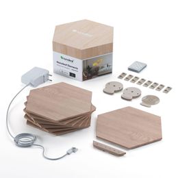 NANOLEAF Elements Wood Hexagons Starter Kit 7x