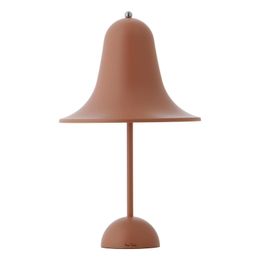 Verpan Pantop portable LED-Tischlampe terracotta