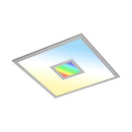 Briloner LED-Deckenleuchte Centro S CCT RGB Tuya 45x45 cm