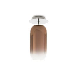 Artemide Gople Mini Deckenleuchte bronze/silber