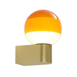 Marset Dipping Light A1 LED-Wandlampe, orange/gold