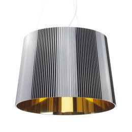 Kartell Gè - LED-Pendellampe, schwarz-golden