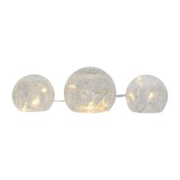 STAR TRADING LED-Dekorationsleuchte Triss aus Glas, transparent