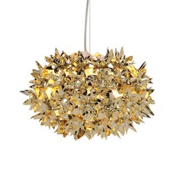 Kartell Bloom S2 LED-Hängeleuchte G9, gold