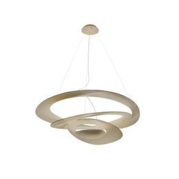 Artemide Pirce LED-Hängelampe gold 3.000 K