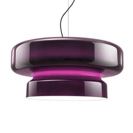 Marset Bohemia LED-Hängeleuchte, Triac, violett