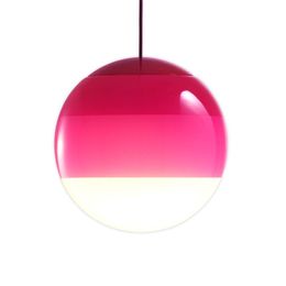 Marset Dipping Light LED-Hängelampe Ø 30 cm rosa