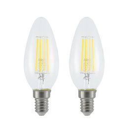 ARCCHIO LED-Filamentlampe E14 4W 827 3-Step-Dimmer 2er-Set