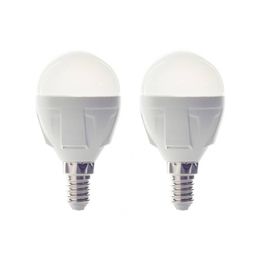 LINDBY LED-Tropfenlampe E14 4,9W 830 470 Lumen 2er-Set