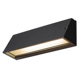 SLV Pema LED-Außenwandleuchte, CCT, schwarz