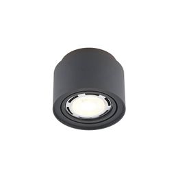 ARCCHIO Talima LED-Deckenlampe, rund, schwarz