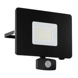 Eglo LED-Außenstrahler Faedo 3 mit Sensor, schwarz, 50W