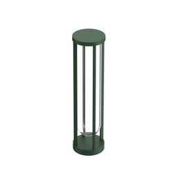 Flos In Vitro Bollard 2, 2.700 K, 60 cm dunkelgrün