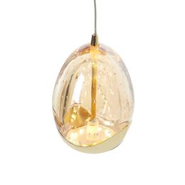 Schuller Valencia LED-Pendelleuchte Rocio 1-flammig mit Gold-Finish