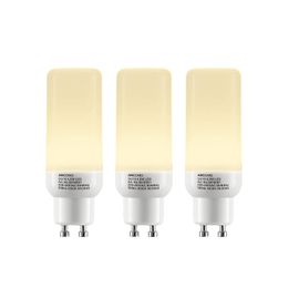 ARCCHIO LED-Röhrenlampe GU10 4,5W 3.000K 3er-Set