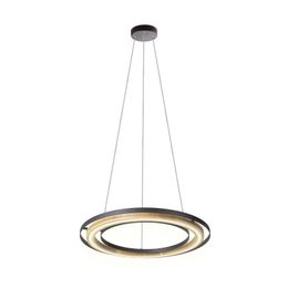 Nino Lightning LED-Pendellampe Rilas mit Ringschirm, einflammig