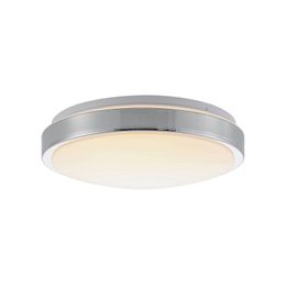 LINDBY Camille LED-Sensor-Deckenlampe Ø33cm chrom