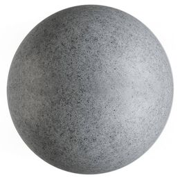 Deko-Light Außen-Kugelleuchte mit Erdspieß, granit, Ø 56cm