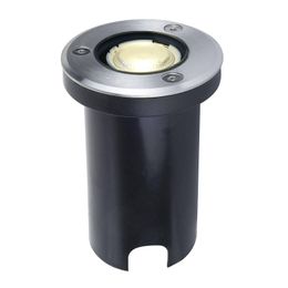 LUCANDE IP67 LED-Bodeneinbauleuchte Kenan, Edelstahl