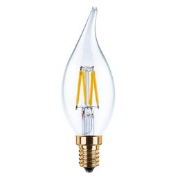 Segula LED-Kerze Windstoß E14 3W 2.200K Filament