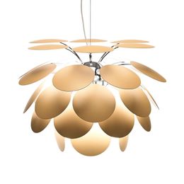 Marset Discocó Pendellampe Ø 88 cm beige matt