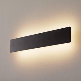 Ideal Lux Ideallux LED-Wandleuchte Zig Zag schwarz, Breite 53 cm