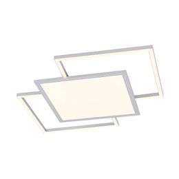 LUCANDE Ciaran LED-Deckenlampe, quadratisch, CCT