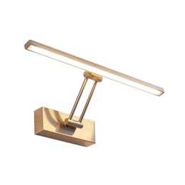 LUCANDE Thibaud LED-Bilderleuchte, nickel, 35,4 cm