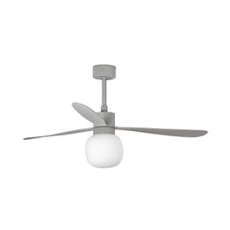 Faro Barcelona Deckenventilator Amelia Ball LED-Leuchte, grau