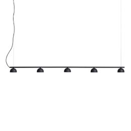 Northern Blush LED-Hängeleuchte, 5-flg., schwarz