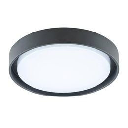 EVN Lichttechnik EVN Tectum LED-Außendeckenleuchte rund, Ø 25 cm