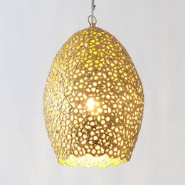 Holländer Pendelleuchte Cavalliere, gold, Ø 22 cm