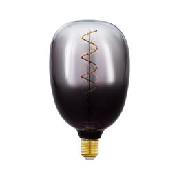 Eglo LED-Lampe E27 4W T120 1.800K Filament smoky dim