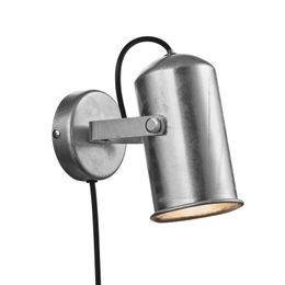 Nordlux Wandleuchte Porter im Industrie-Look mit Stecker