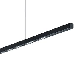 Zumtobel Linetik LED-Hängeleuchte schwarz 3.000K